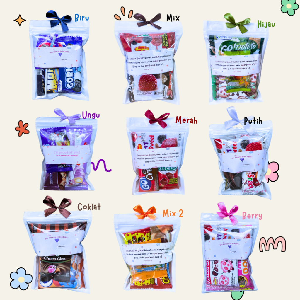 Jual MINI GIFT SNACK | FREEBIE SNACK | SNACK MINI | HAMPERS LEBARAN ...