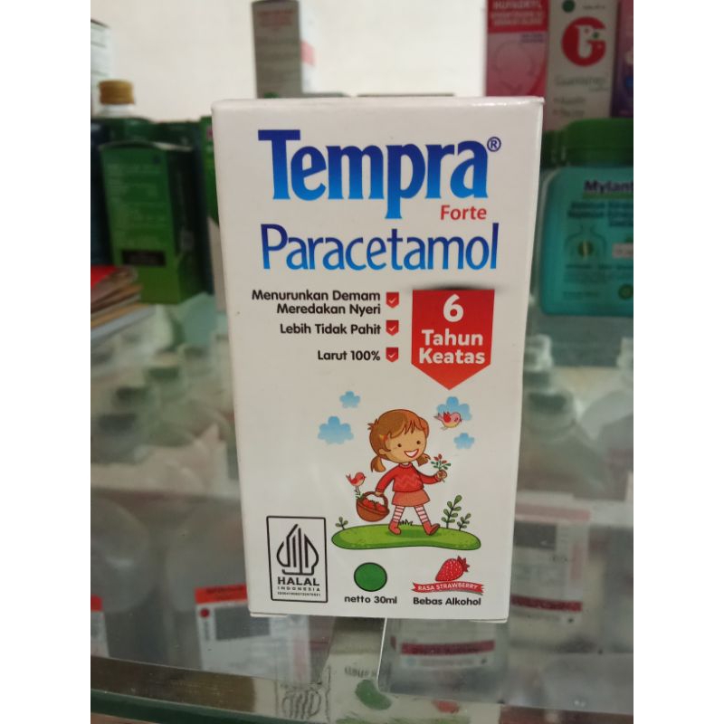 Jual Tempra syirup 30 ml (Strawberry) | Shopee Indonesia