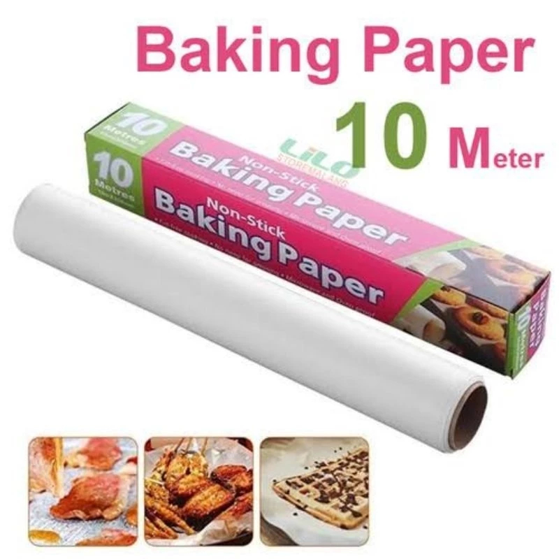 Jual KERTAS ROTI BACKING PAPER ROLL PANJANG 10 METER 30 CM X 10 M ...