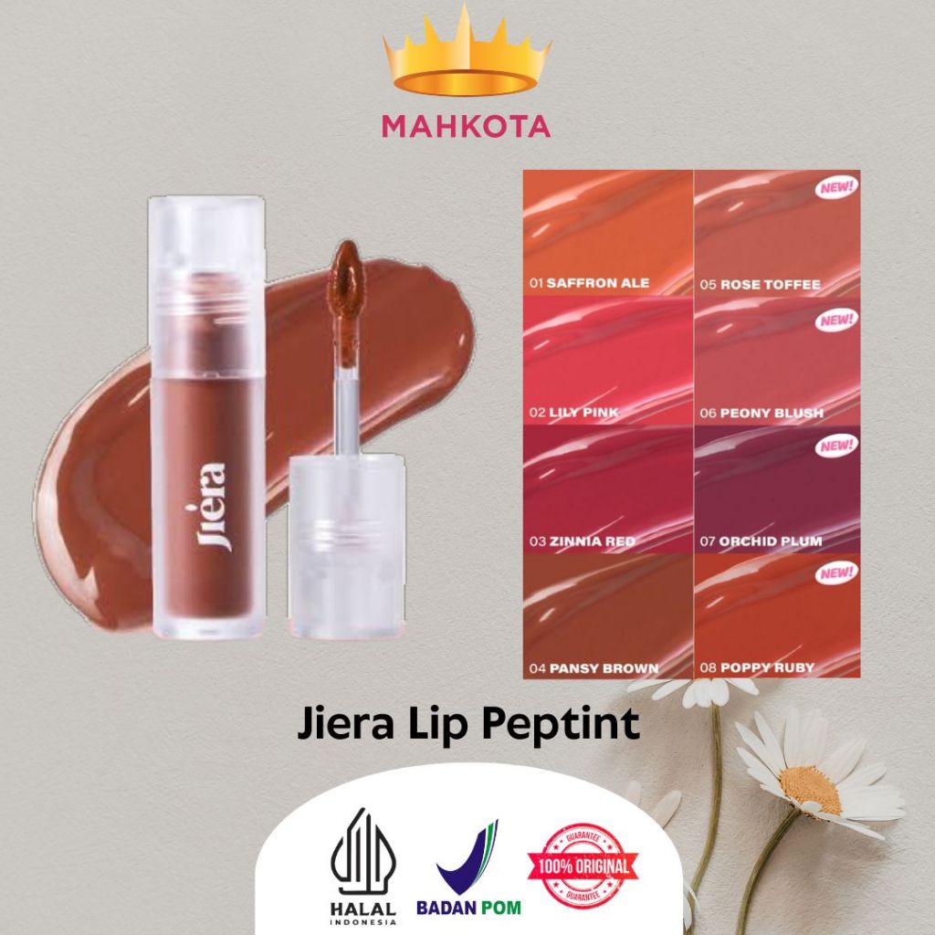 Jual ** Mahkotacosmetik ** Jiera Lip Peptint with Saffron Extract ...