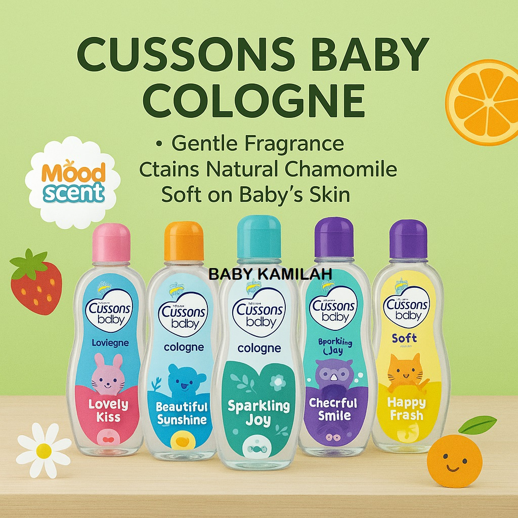 Jual CUSSONS Baby Cologne 100ml Parfum Bayi CUSSONS | Shopee Indonesia