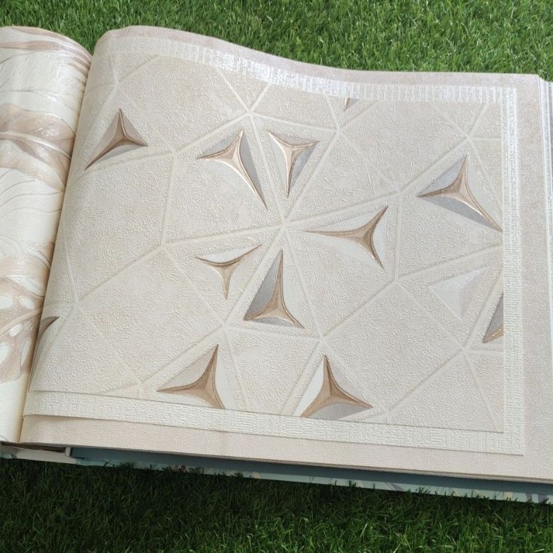 Jual Wallpaper Dinding motif Geometric Minimalis Modern | Shopee Indonesia