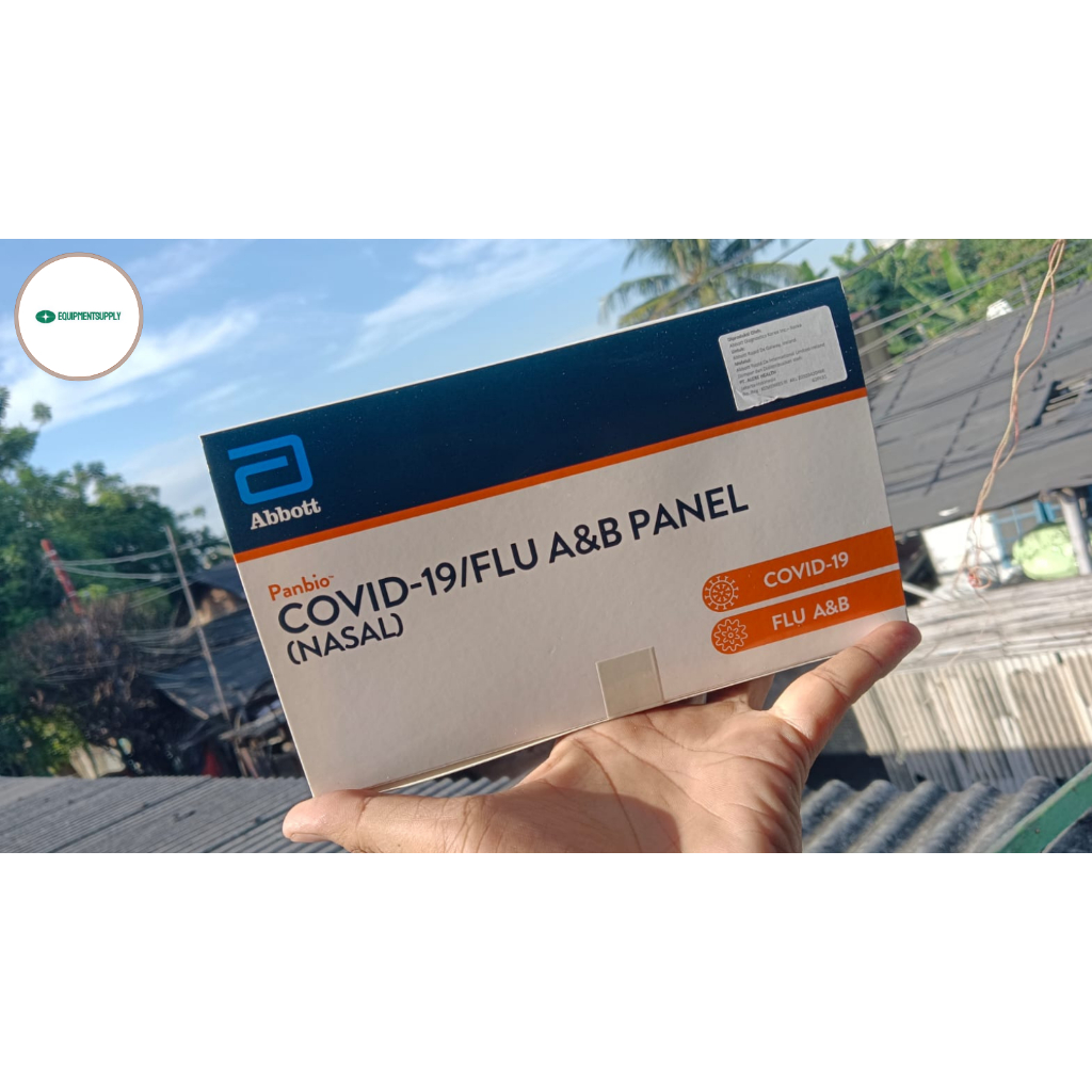Jual Abbott Panbio Flu Antigen Nasal isi 10 Pendeteksi Flu A&B / Covid ...