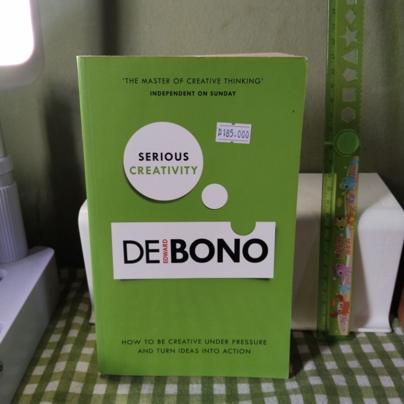 Jual Buku import SERIOUS CREATIVITY by Edward de Bono | Shopee Indonesia