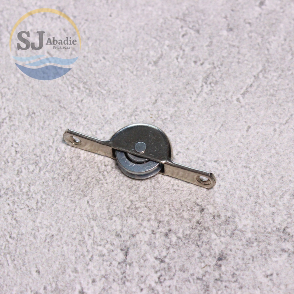 Jual (5 PC) GITSAY Roda Lemari Etalase Ulih Rel Sliding Slide 3/4 Inch ...