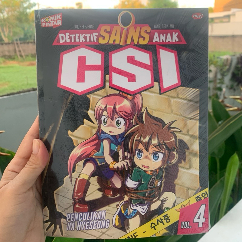 Jual buku komik detektif sains anak CSI 4,5,6,7/ komik pintar/ komik edukasi | Shopee Indonesia