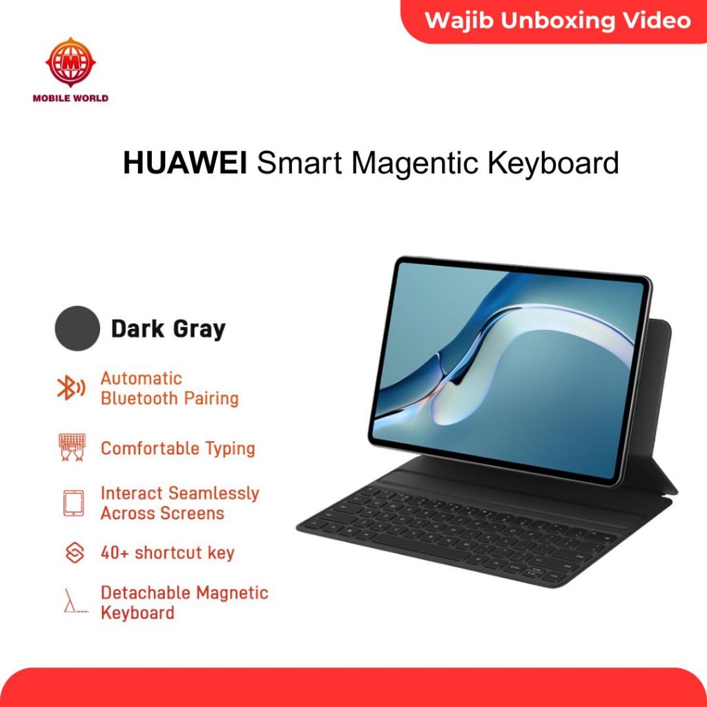 Jual Mobile World Huawei Smart Keyboard For Matepad 10.4 | Shopee Indonesia