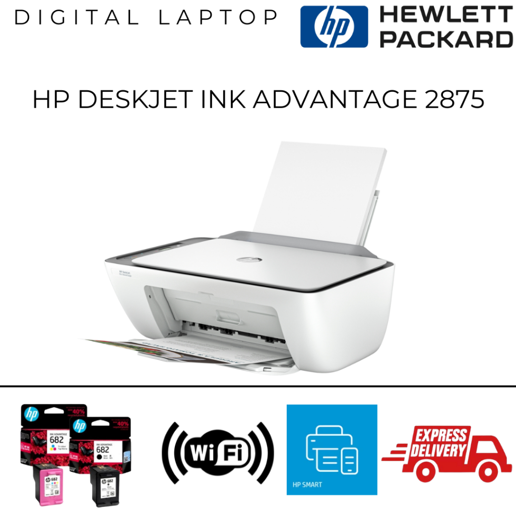 Jual PRINTER HP DESKJET INK ADVANTAGE 2875 ALL IN ONE WIRELESS | Shopee Indonesia