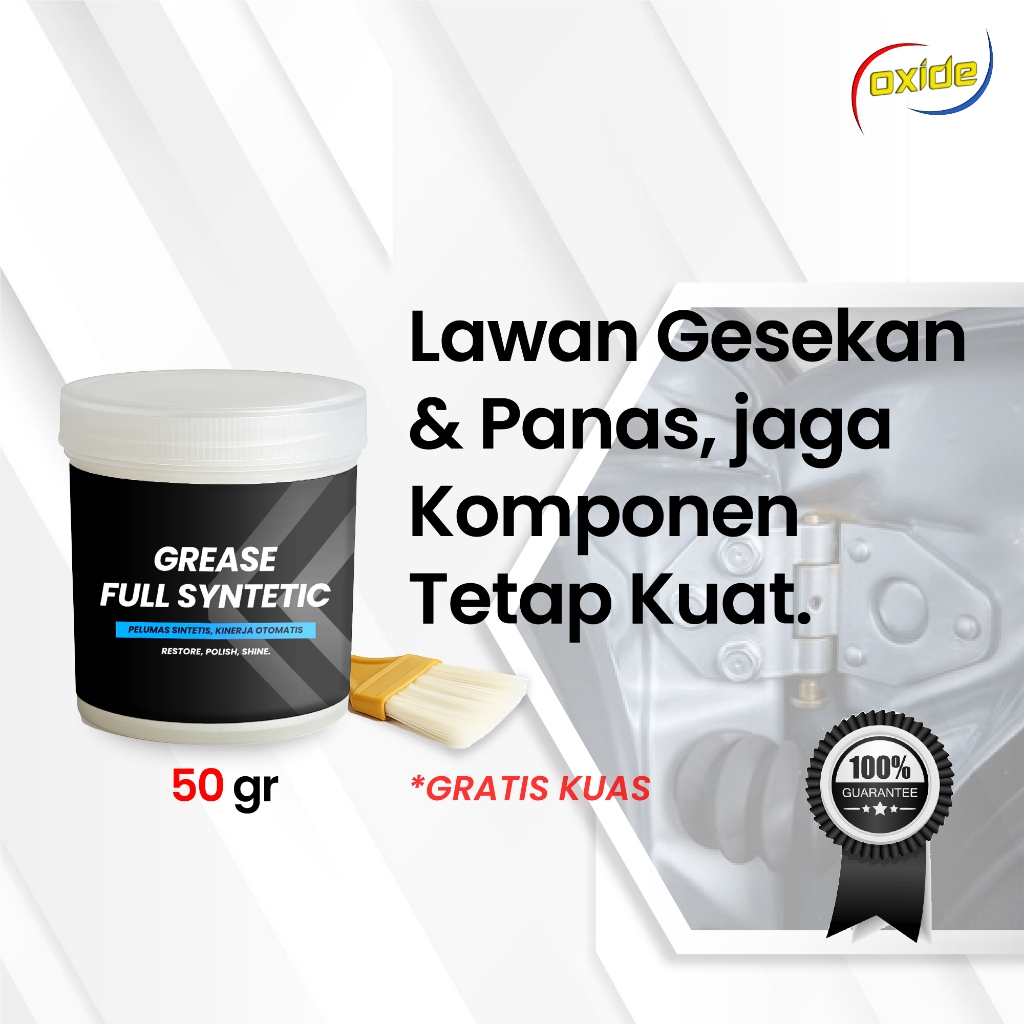 Jual Oxide Pelumas Kendaraan Grease Gemuk Sintetis Multifungsi | Shopee ...