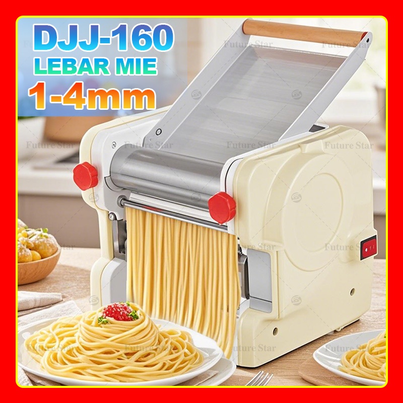 Jual Mesin Penggiling Mie Alat Gilingan Mie Listrik / Noodle Maker 160mm 200mm DJJ-160 DJJ-200 ...