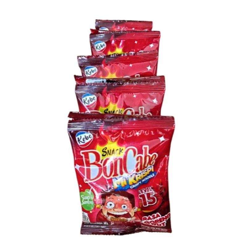 Jual Nycyta Home Snack Mi Krispi Boncabe Level Zero / Level 15 Renceng ...