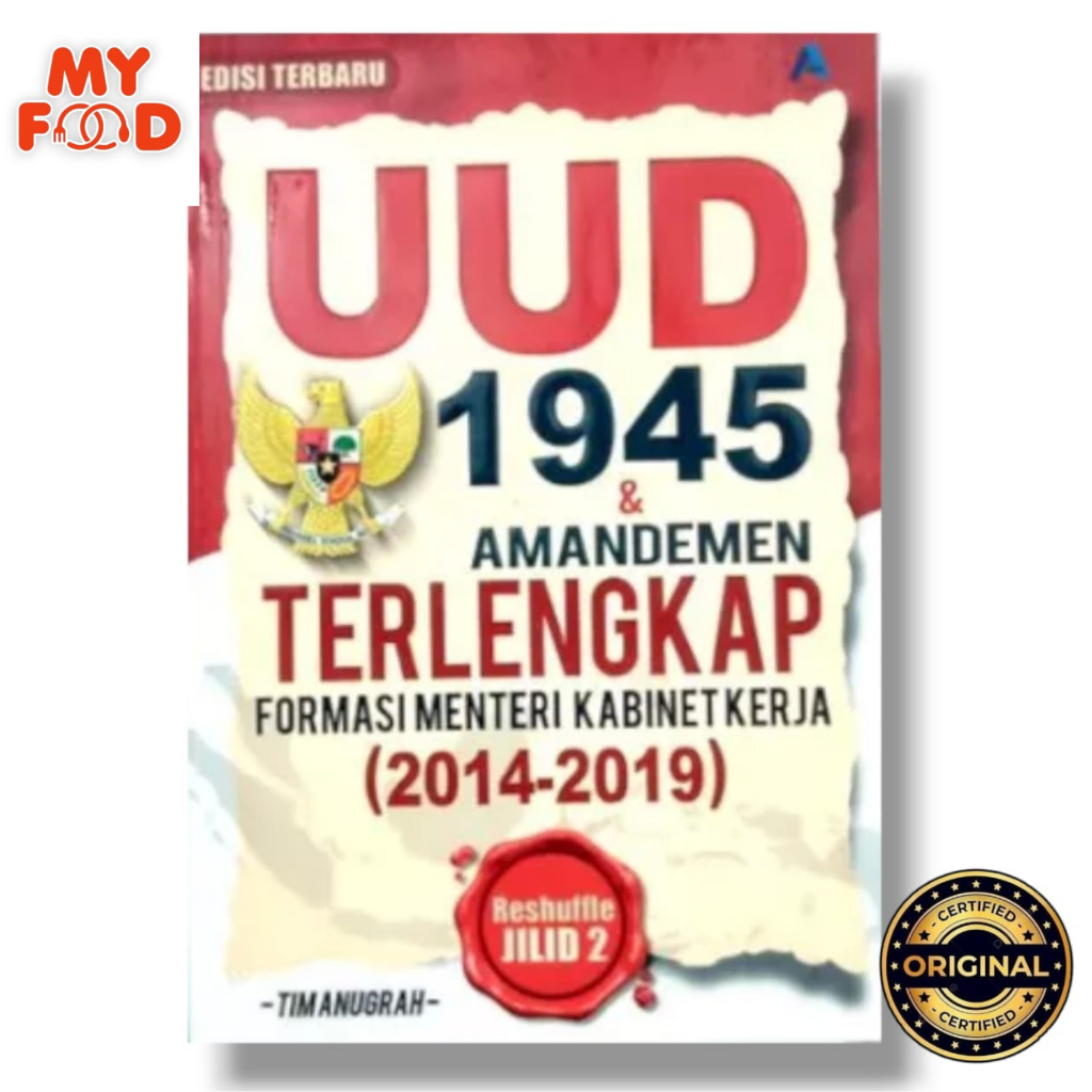 Jual Buku Original UUD 1945 & AMANDEMEN TERLENGKAP - [Myfoodofficial] | Shopee Indonesia