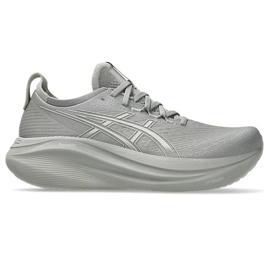 Jual Sepatu Lari Pria Asics Gel Nimbus 27 Seal Grey - 1011B958.020 | Shopee Indonesia