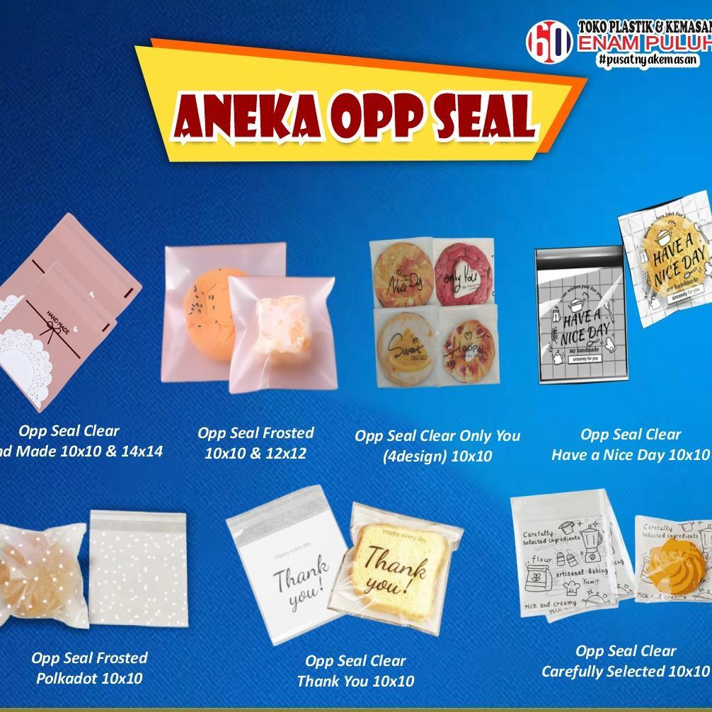 Jual Plastik OPP Lem Doff Frosted Buram Matte & OPP seal lem bening ...