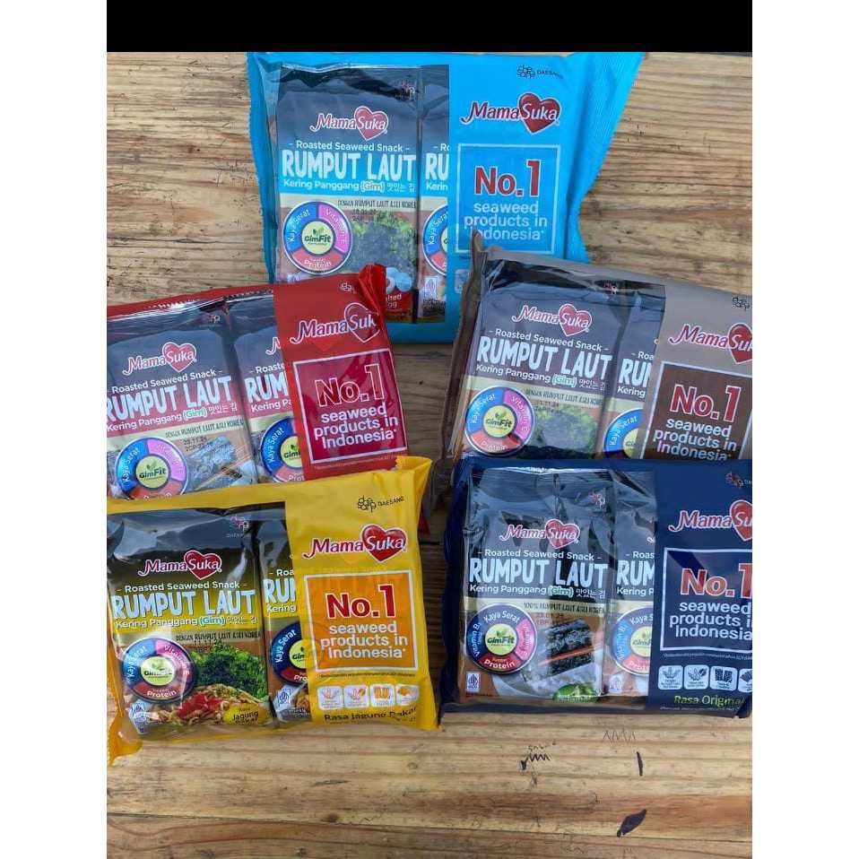 Jual rumput laut mama suka random isi 2 bungkus | Shopee Indonesia