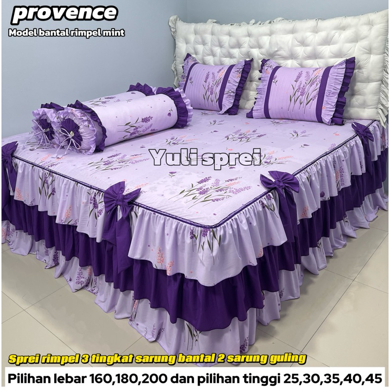 Jual sprei rumbai 3 tingkat bahan katun cvcv premium | Shopee Indonesia