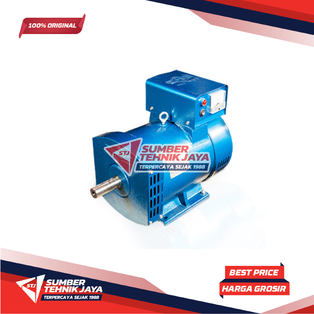 Jual Alternator dinamo genset St-3 1 phase | Shopee Indonesia