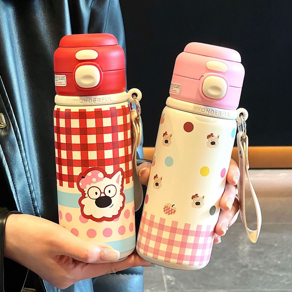 Jual BZ-294 Botol Minum 500ML Stainless 316 Termos Anak Lucu Kartun ...