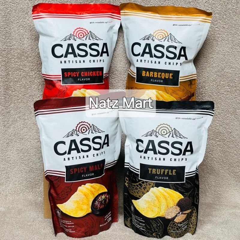 Jual CASSA Artisan Chips All Flavor 120 gr | Shopee Indonesia