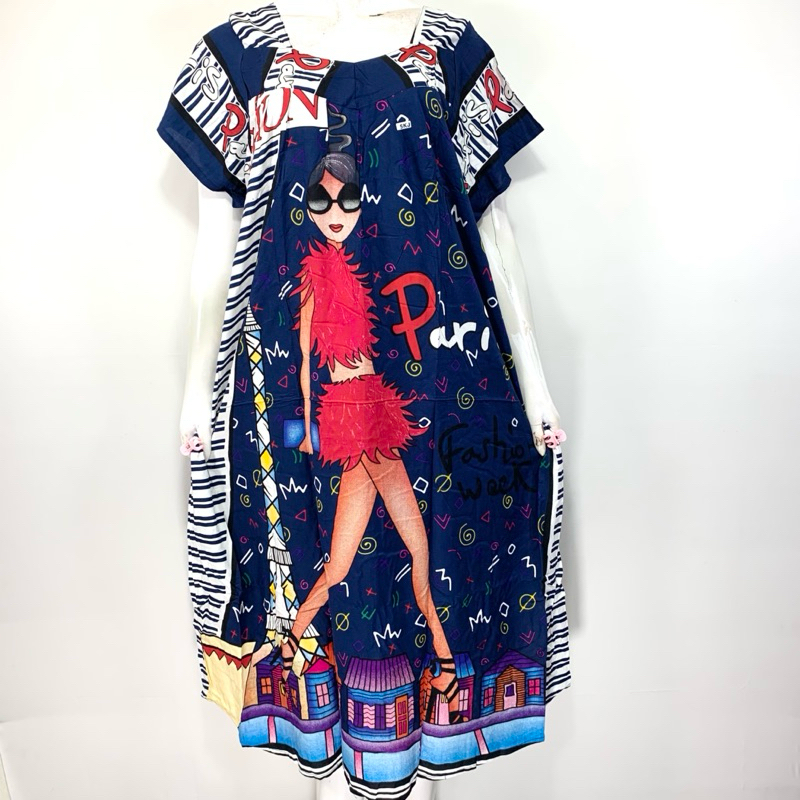 Jual Sikobajutidur - LD 150 Batik Elok Model Sikak Jumbo | Daster Batik ...