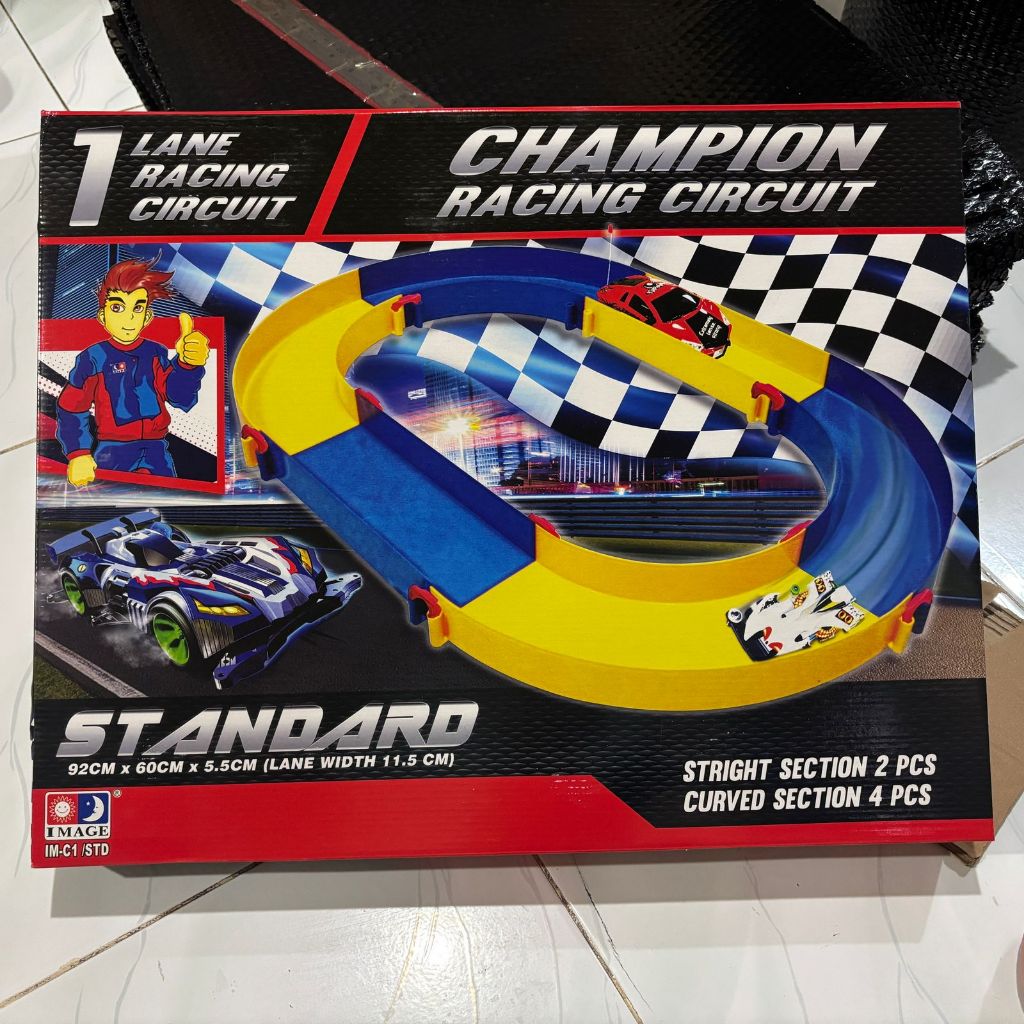 Jual Mainan Anak Track Sirkuit Tamiya Racing Mini 4WD 1 Jalur Standard ...