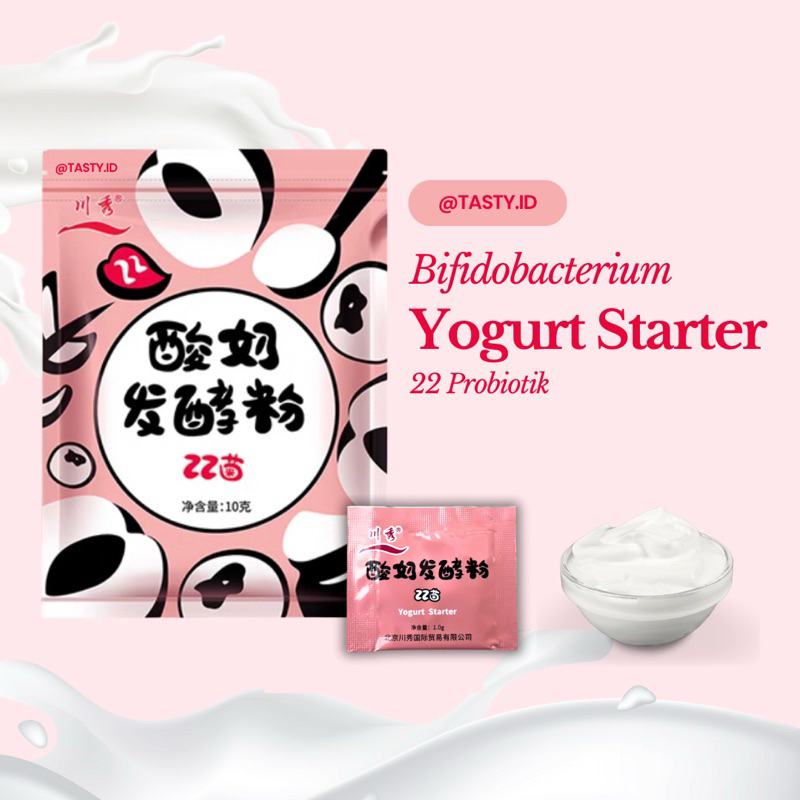 Jual Premium Yogurt Starter 22 Probiotik Bifidobacterium (1Pcs)/ Yogurt ...