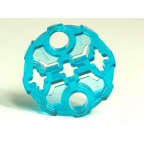 Jual Lego Trans Light Blue Part 98585 Technic, Axle Connector Block ...