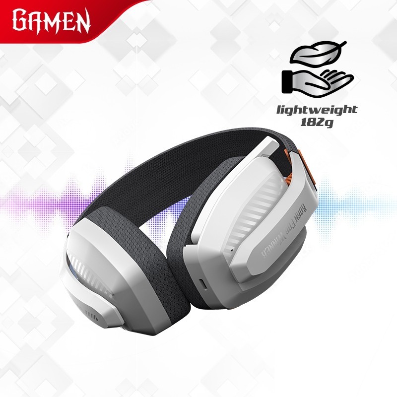 Jual GAMEN Shadow Lite Headset Bluetooth 5.3 Gaming Wireless Low ...