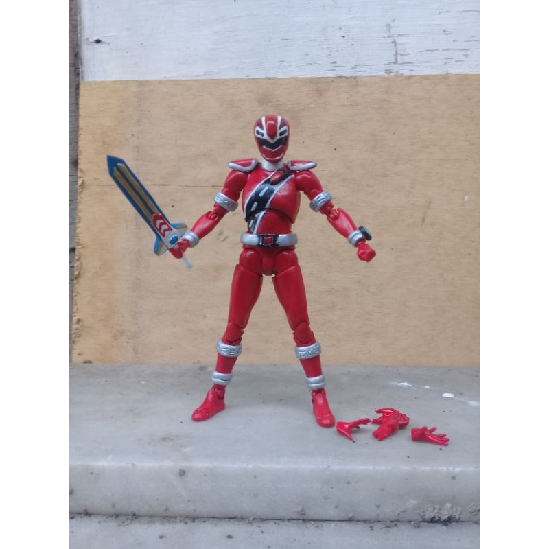 Jual shf kiramaiger kiramager red merah super Sentai power rangers Dino ...