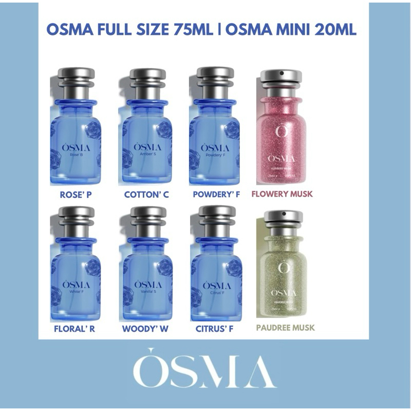 Jual READYSTOCK‼️ NEW BABY OSMA FULL 75ML & MINI SMALL SIZE OSMA 20ML ...
