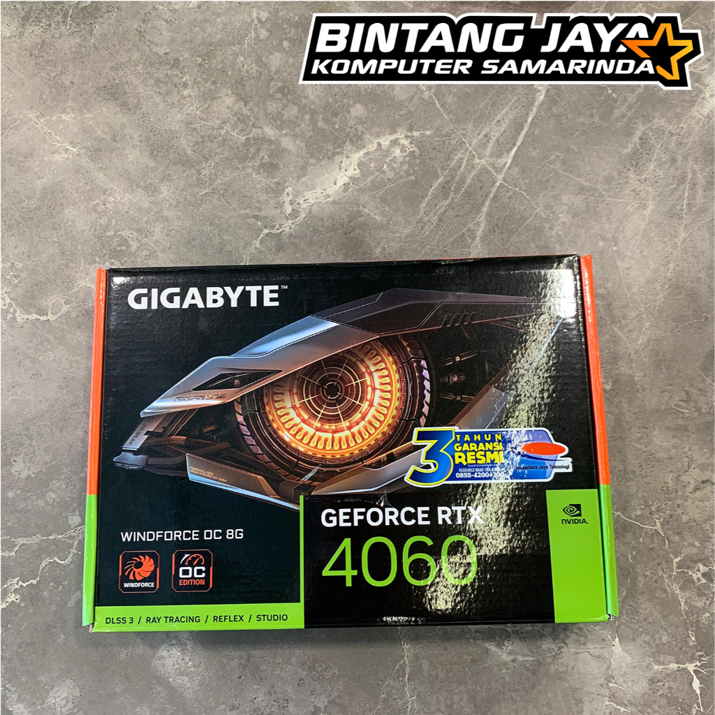 Jual VGA Gigabyte NVIDIA GeForce RTX 4060 WINDFORCE OC 8GB Dual Fan | Shopee Indonesia