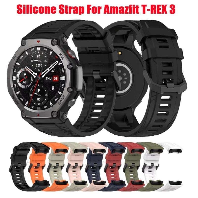 Jual Strap Silikon Jam Amazfit T- REX 3 | Shopee Indonesia