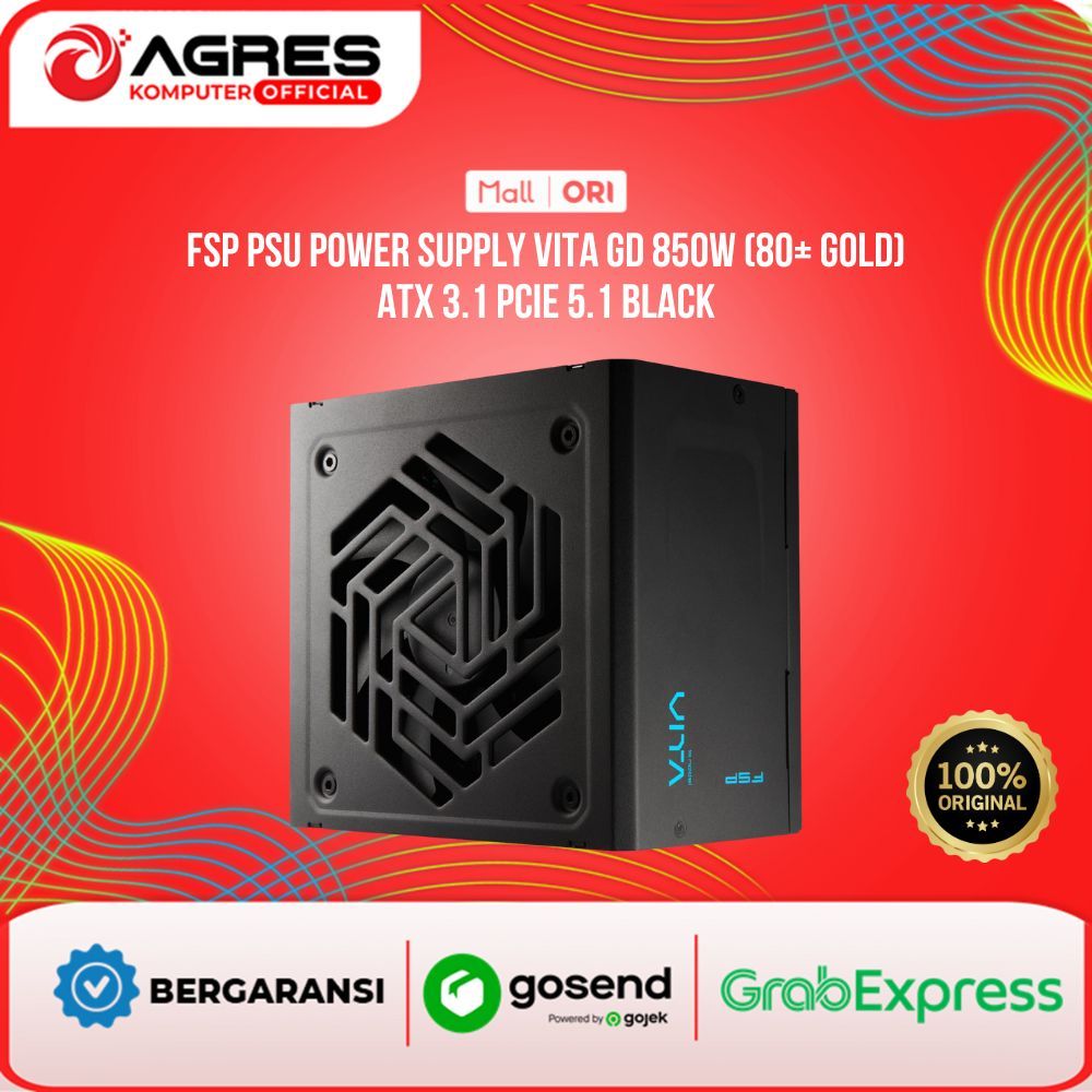 Jual FSP PSU POWER SUPPLY VITA GD 850W (80+ GOLD) ATX 3.1 PCIE 5.1 ...