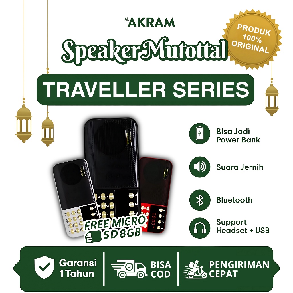 Jual AL-AKRAM | Speaker Speker Spiker Murottal Murotal AlQuran Al-Quran Digital Tahfidz Murattal ...