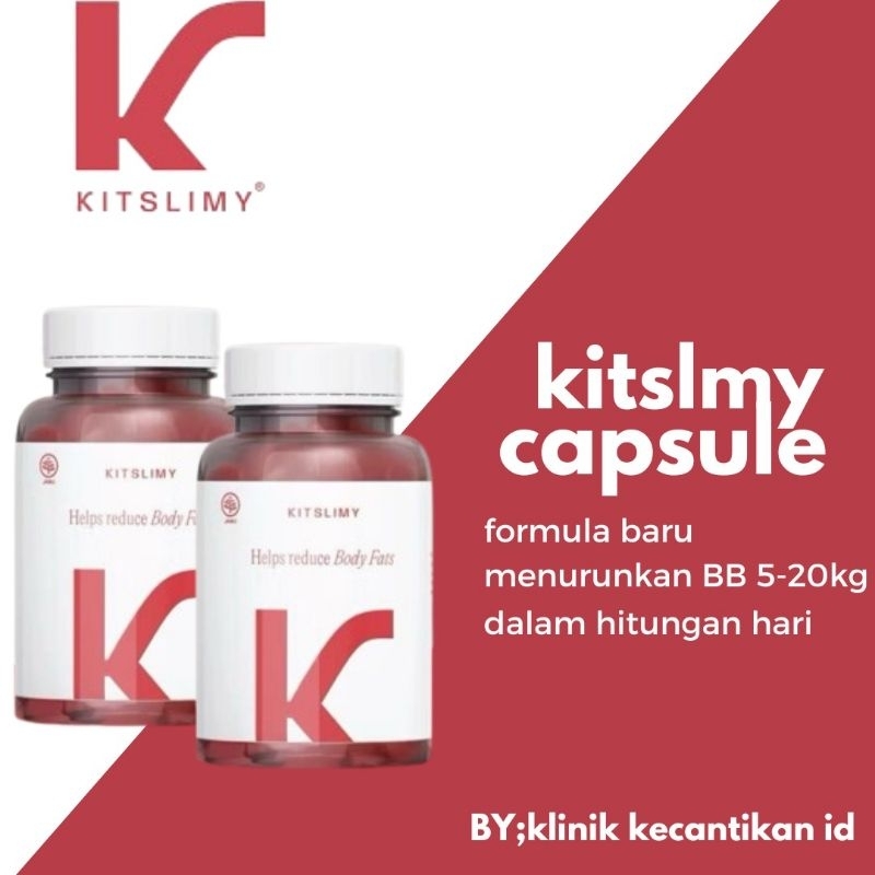 Jual Kitslimy Kapsul Suplemen Penurun Berat Badan Obat Diet dan Detox ...