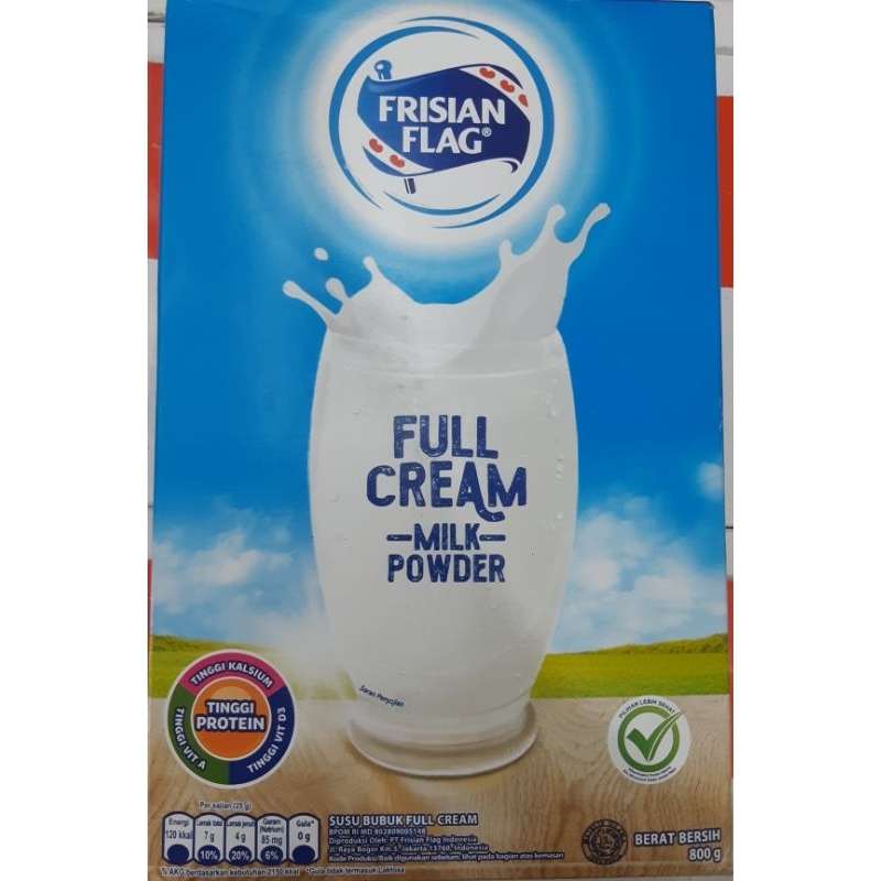 Jual Frisian Flag Susu Bubuk Keluarga FullCream 800gram | Shopee Indonesia