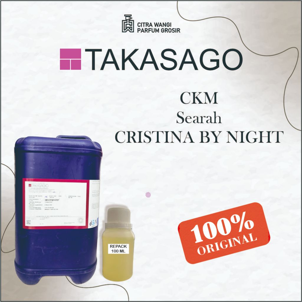 Jual (100 GR) CKM BY TAKASAGO DROM FRAGRANCE REPACK 100 GRAM.CHRISTINA ...