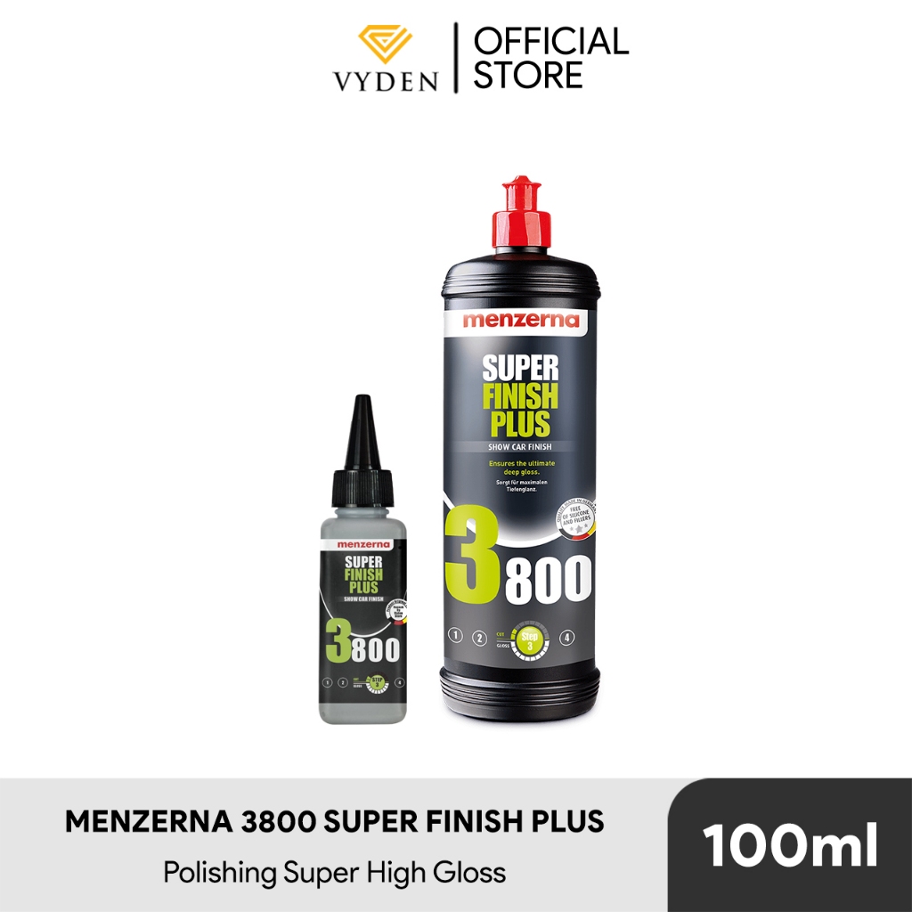 Jual MENZERNA Super Finish Plus 3800 100 ml Ecer Polish High Gloss ...