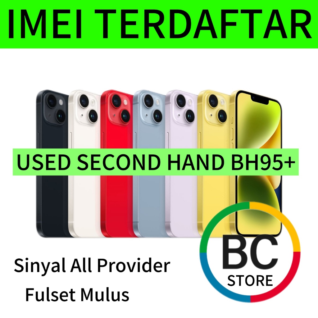 Jual lP 14 128G IMEI Terdaftar 128GB 256GB Second Bekas Normal | Shopee Indonesia