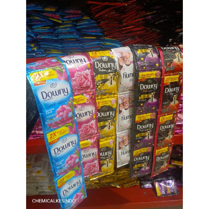 Jual PEWANGI & PELEMBUT PAKAIAN DOWNY SACHET 1000 12 PCS (ORIGINAL ...