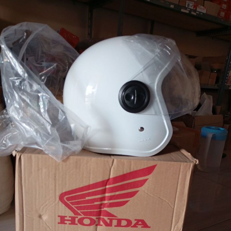 Jual helm honda scoopy original packing DOS | Shopee Indonesia