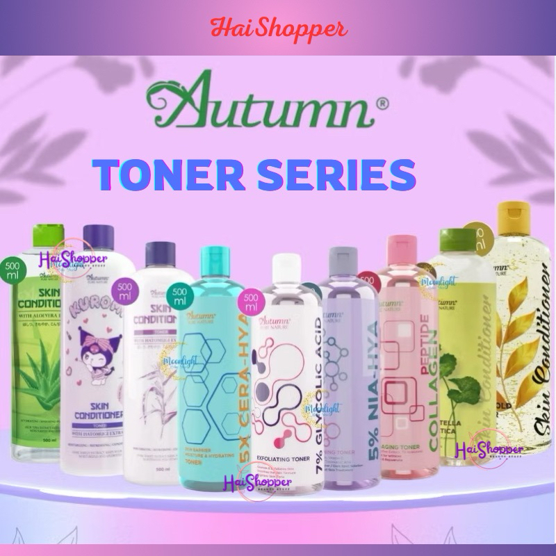 Jual AUTUMN Glycolic Acid 7% | Autumn 5% NIA–HYA Toner | Autum Peptide ...