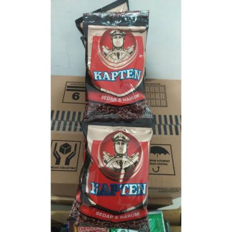 Jual KOPI KAPTEN 60 GR RENCENG (isi 10) | Shopee Indonesia