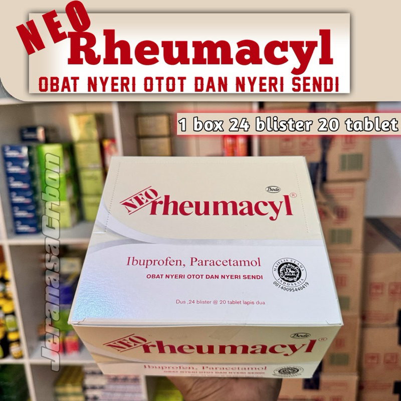 Jual RHEUMACYL Reumacyl (1 BOX) obat nyeri otot dan nyeri sendi ...