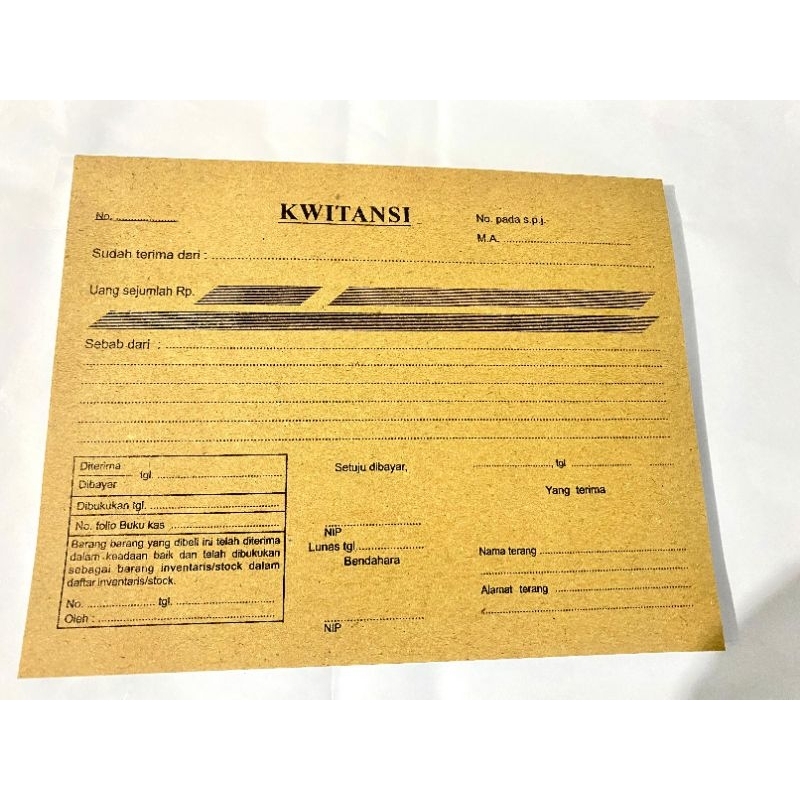 Jual KWITANSI DINAS CETAK 3PLY | Shopee Indonesia
