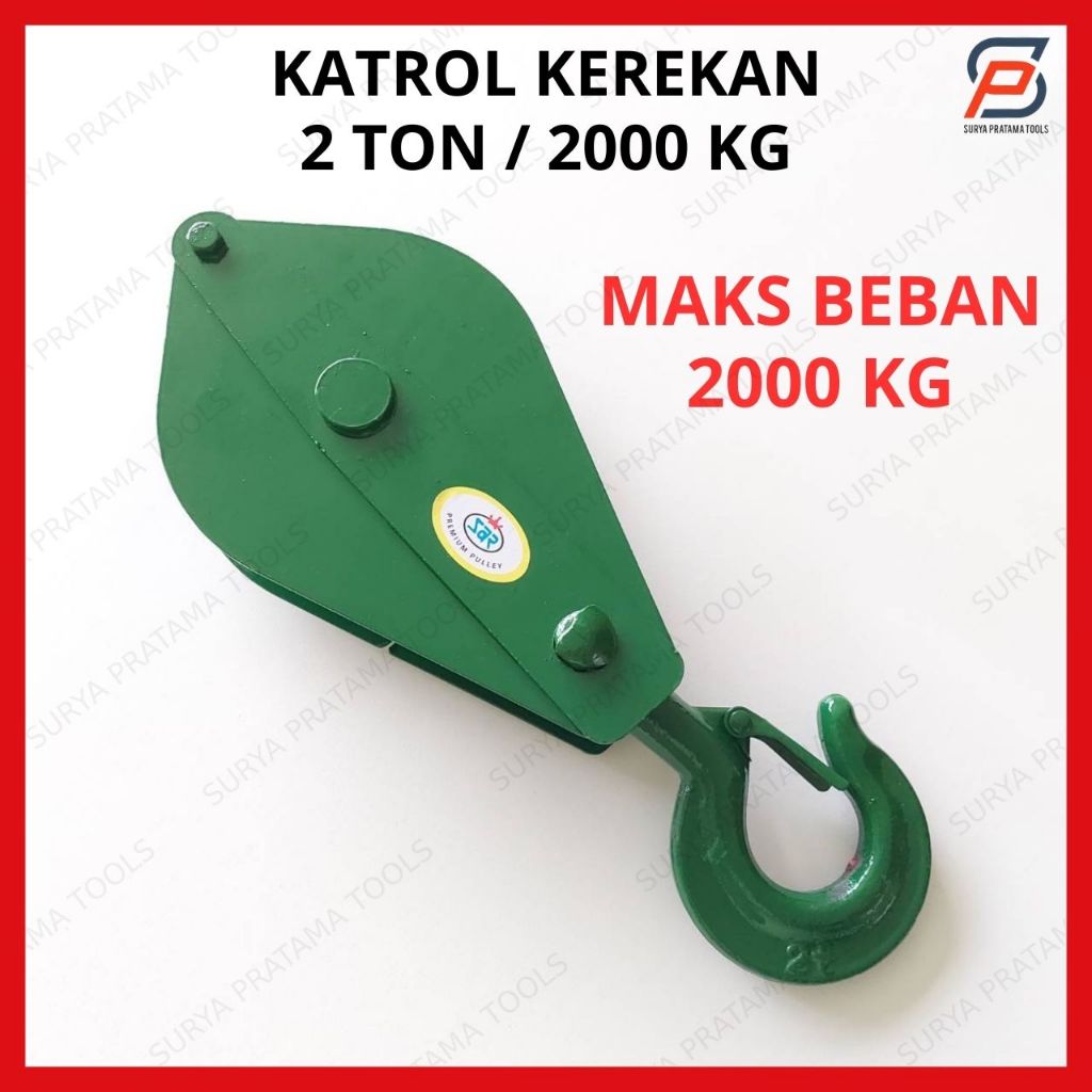 Jual Katrol Kapal 2 Ton Kerekan Timba Sumur Alat Angkut 6 Inch 2000kg ...