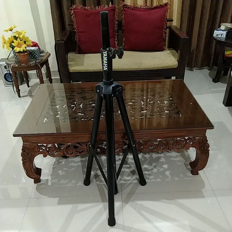 Jual 1 Unit Besi Standing Tripod / kaki penyangga Speaker besar 10 inch ...