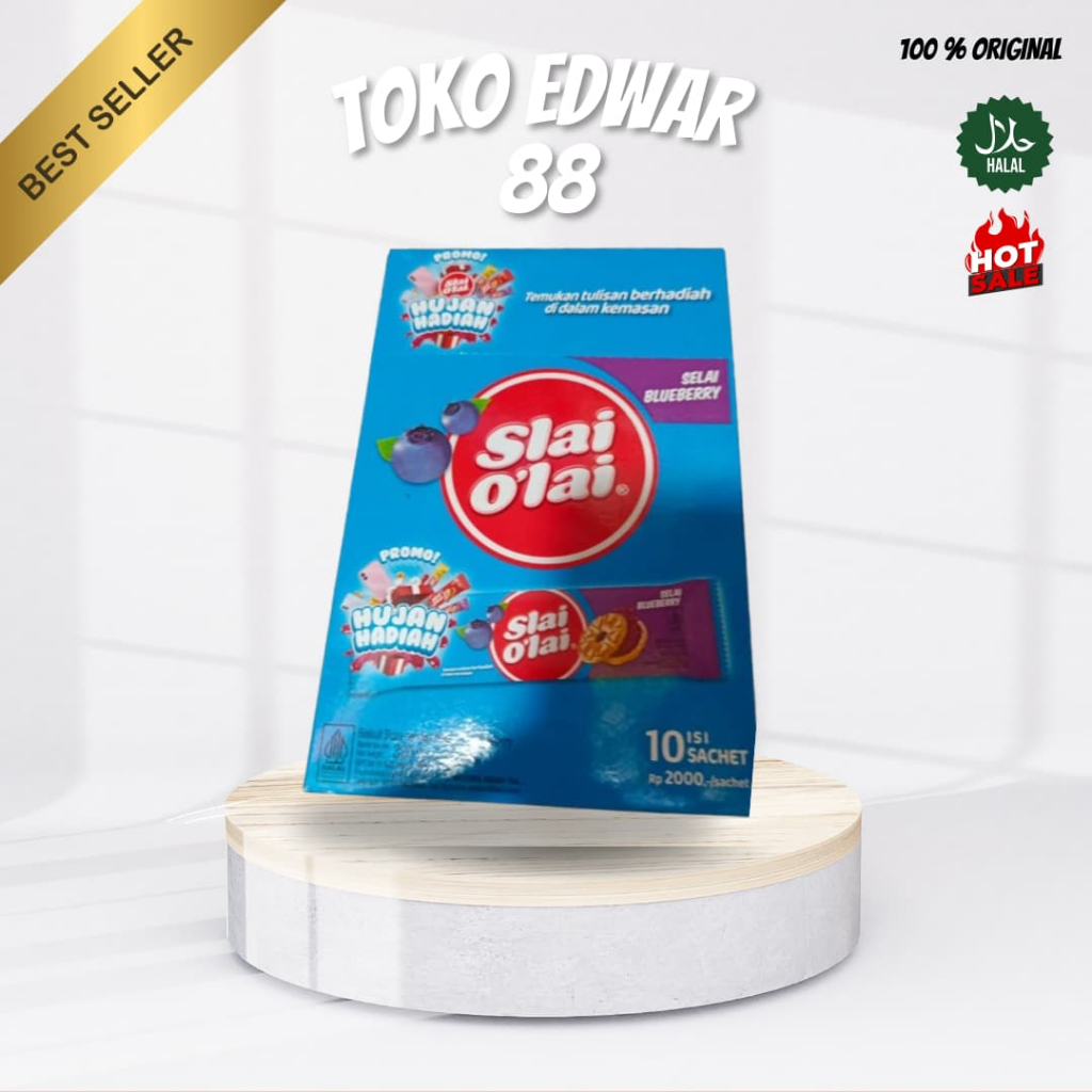 Jual SLAI OLAI BISKUIT 1 BOX ISI 10 PCS | Shopee Indonesia