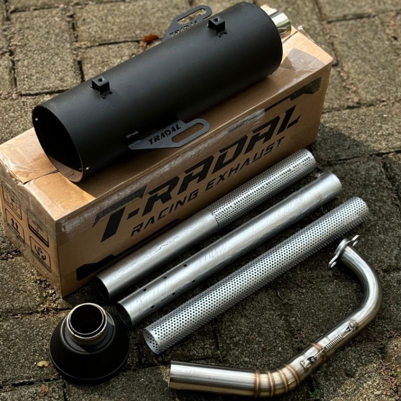 Jual Knalpot Standar Racing Sujiro Original Tradal Beat Scoopy Genio ...