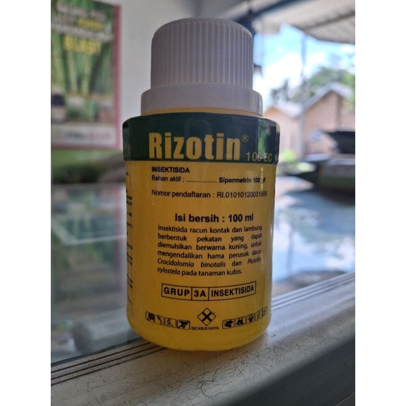 Jual INSEKTISIDA RIZOTIN 100EC - 100ML | Shopee Indonesia